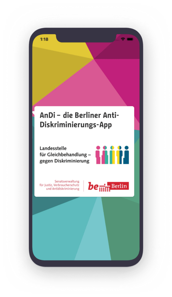 Digital gegen Diskriminierung - mit der 'AnDi'-App